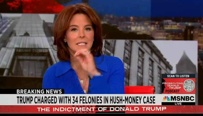 MSNBC's Ruhle Throws a Tantrum Over Trump Fundraising on Indictment ...