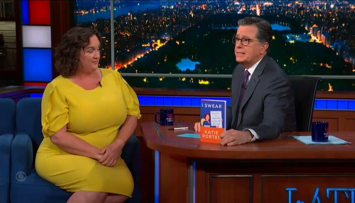 Colbert Helps Porter Ludicrously Claim She Takes No Lobbyist Money ...