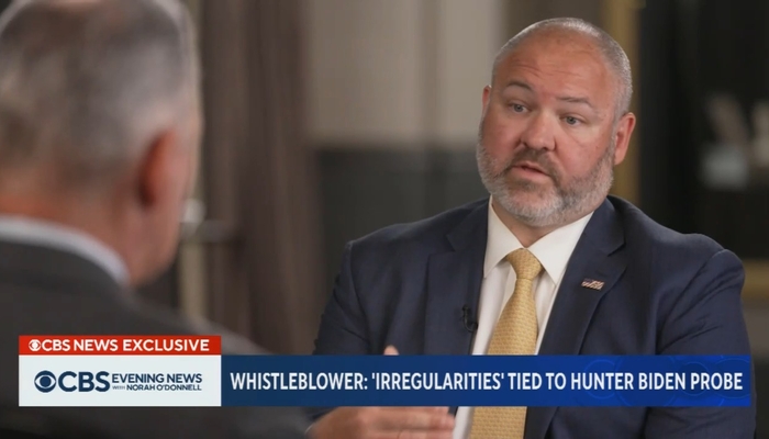 CBS Rediscovers Hunter Biden Scandal With IRS Whistleblower Interview ...