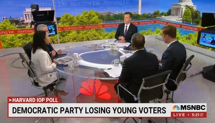 MSNBC's Morning Joe Panics Over Dems Losing Young Voters | Newsbusters