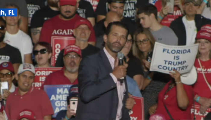 Trump Jr. Criticizes Big Tech’s ‘Unprecedented Assistance' and 'Lies'