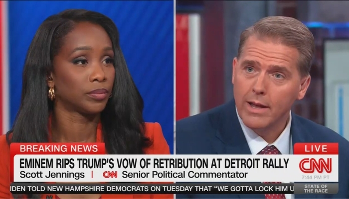 CNN Cannot STAND Jennings Raising Doug Emhoff Girlfriend-Slapping ...
