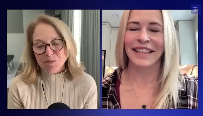 Katie Couric Jokes With Chelsea Handler About “Maybe One Day” Doing Drugs