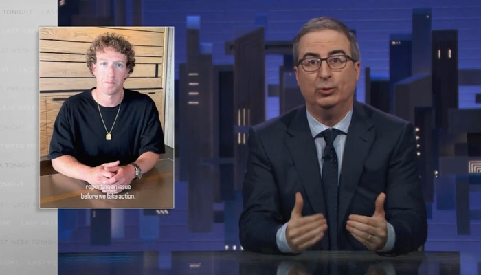 Oliver Claims Facebook Ditching Fact-Checkers 'Is Self-Serving Bull****'