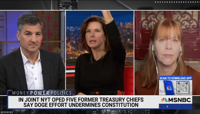 MSNBC Wildly Says DOGE Could ‘Literally Cause Global Financial Panic’