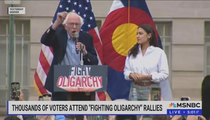 MSNBC To Dems: Don't Run On 'Fight Oligarchy!'