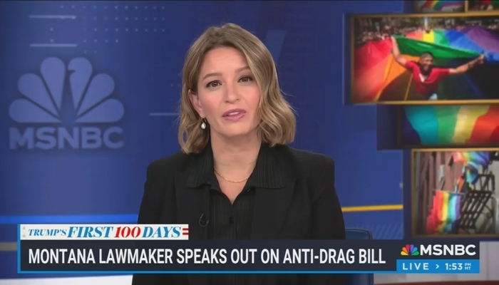 Katy Tur Promotes Speech of Montana Transgender Activist