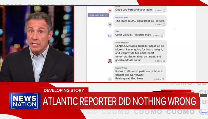 Chris Cuomo: 'Enough' With Signal-Gate, 'This Is Not a Major Scandal'