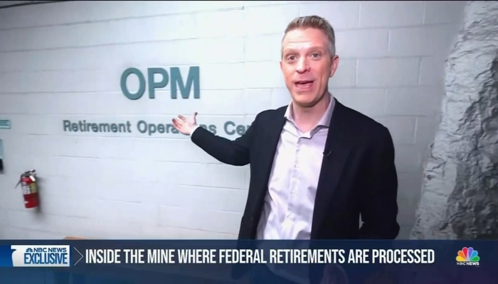 OH, NOW YOU WANT TO COVER THIS: NBC Goes Inside DOGE Project OPM Mine