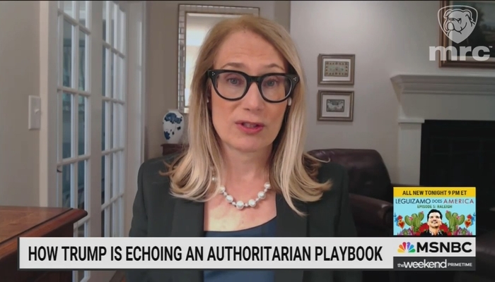 MSNBC Weekend Hosts Wonder Where’s Trump on Scale of One to Mussolini