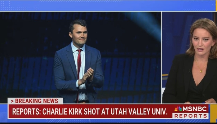 UPDATE: MSNBC Ghouls Insist Charlie Kirk’s ‘Hate Speech’ Got Him Shot