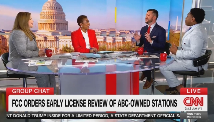 CNN Panel Debates Free Speech With Conservatives Over Kimmel Backlash