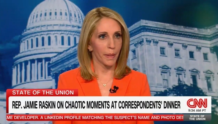 Dana Bash Faces Backlash After Heated Raskin Trump Rhetoric Question on CNN