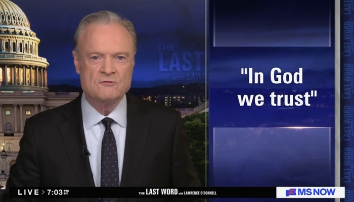 Lawrence O’Donnell Accuses Scott Bessent of Counterfeiting Over $250 ...