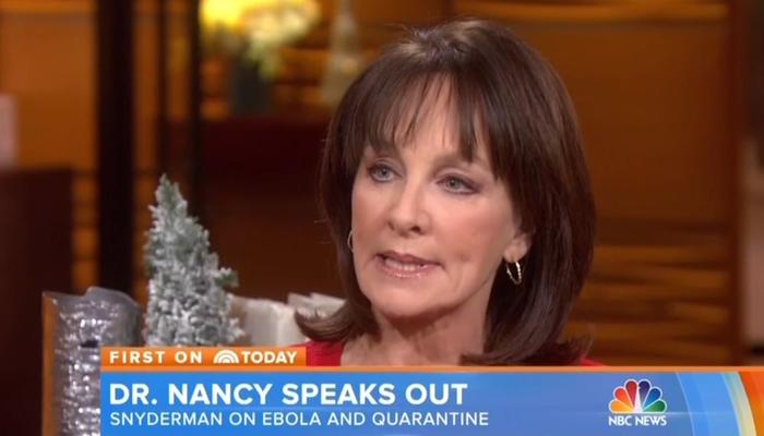 Returning to NBC, Nancy Snyderman Finally Admits She Violated Ebola ...