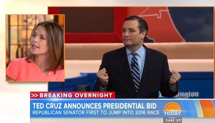 NBC: Ted Cruz a 'Conservative Firebrand' Who Throws 'Rhetorical Bombs ...