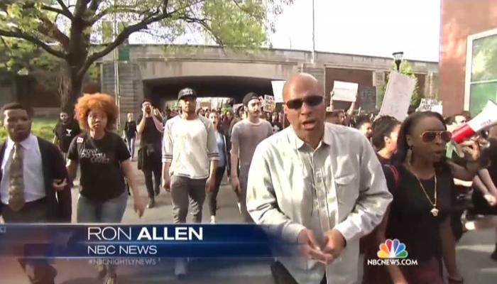 NBC’s Ron Allen Touts How Baltimore Protesters ‘Eloquently’ Chanted ‘No ...