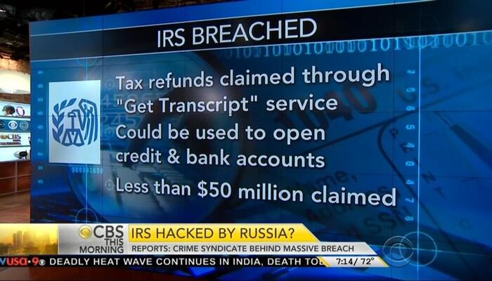 Nets Notice IRS Hacking; Punt on Holding Obama Admin. Accountable ...