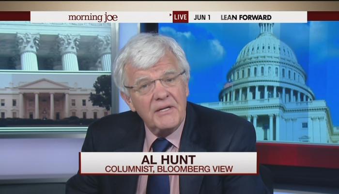 Al Hunt: 'I Have No Idea What Bob Schieffer's Politics Are' | Newsbusters