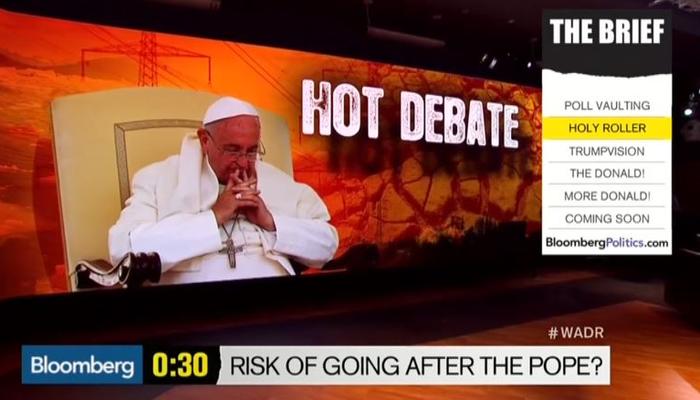 Bloomberg, MSNBC Bash Jeb Bush, Rick Santorum for Going Against Pope on ...