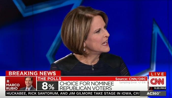 CNN’s Gloria Borger Skewers Rubio as ‘Frozen,’ Too ‘Intense’ in GOP ...