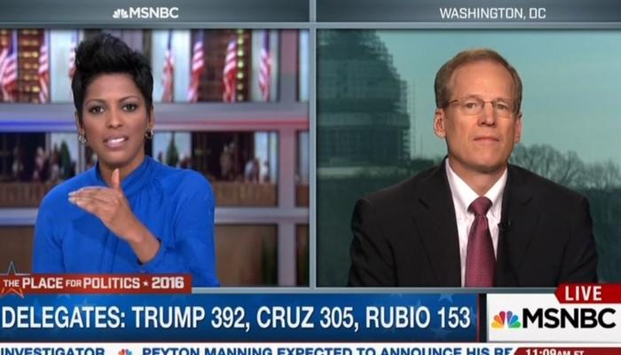 MSNBC’s Hall Blames ‘Obstructionist’ Cruz for ‘Birthing’ Trump ...