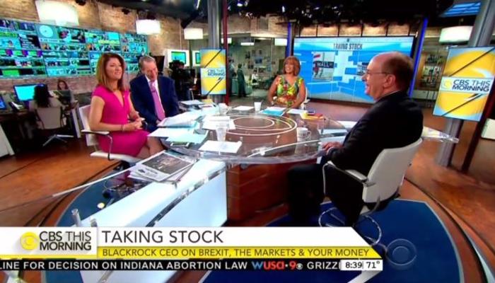 ‘CBS This Morning’ Crew Plead with Guest to Be Hillary’s Treasury ...