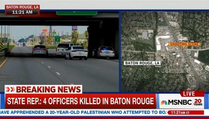 MSNBC Guest Uses Baton Rouge Ambush to Blame Obama Critics; Guns Cause ...