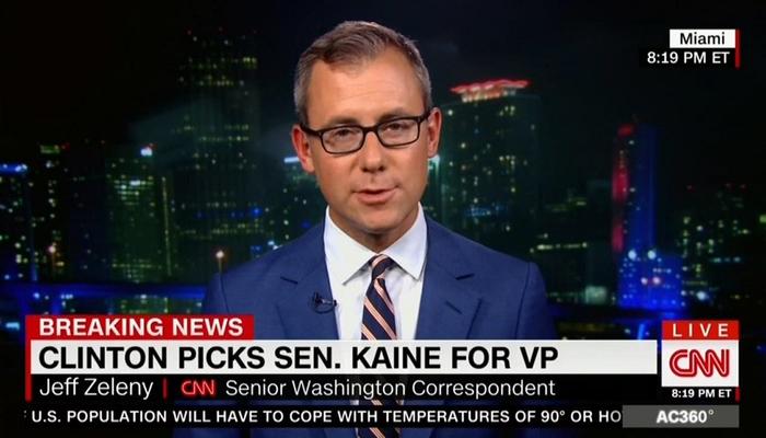 CNN: 'More Conservative' Kaine 'More Moderate' Than 'Liberal Strain ...