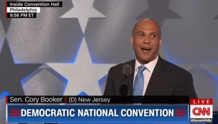 CNN, MSNBC Swoon Over ‘Brilliant’ DNC Speech by Cory Booker; A ‘Star ...