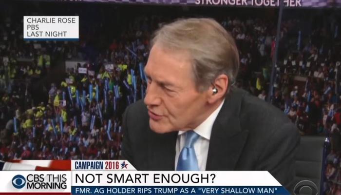 Charlie Rose Asks Eric Holder About ‘Danger’ of ‘Not Smart’ Trump ...