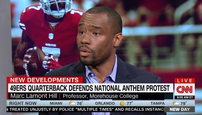 CNN's Marc Lamont Hill Defends 'Principled' QB Who Protested Anthem ...