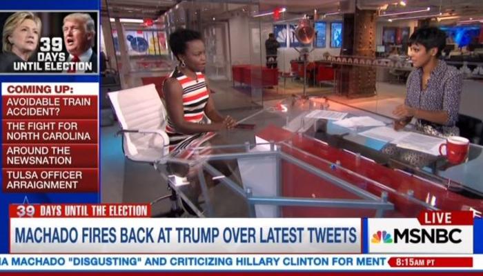 MSNBC’s Hall: Discussion of Miss Universe Is ‘Substantive’ Campaign ...