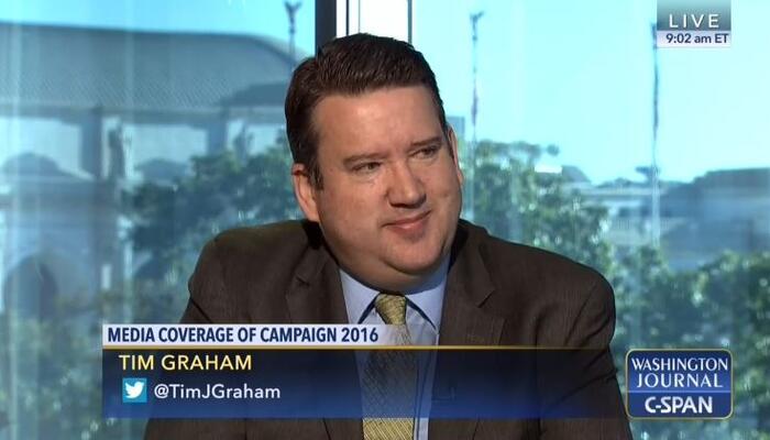 MRC's Tim Graham: Journalists Spin Trump as 'Epic Threat to the Country ...