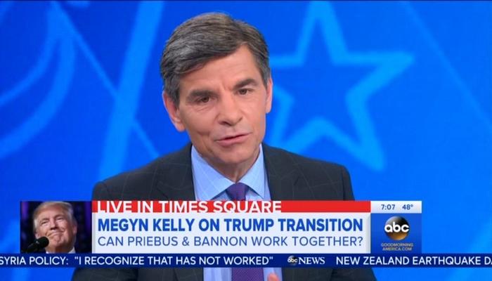 ABC's Stephanopoulos: Obama Might Be 'Wrong' About 'Pragmatic' Trump ...