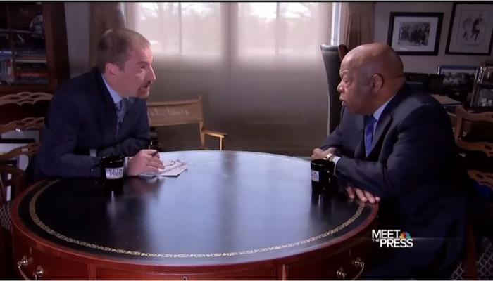 NBC's Chuck Todd Plays Along with Lewis Illegitimate President Smear ...
