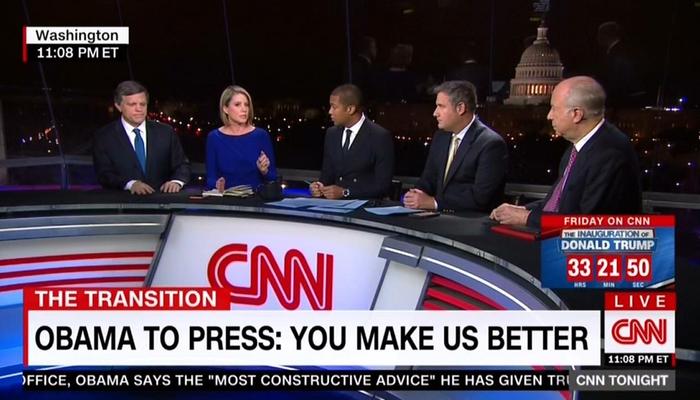 CNN Guests Marvel Over Obama and His Defense of the Media; Powers ...
