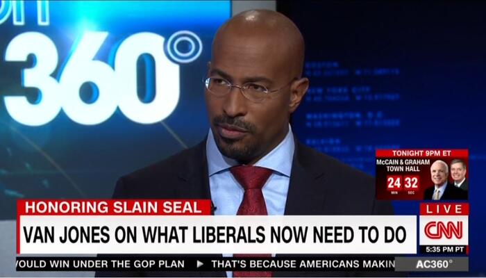 CNN’s Van Jones: ‘Liberals Are in Grave Danger’ of Losing to Trump ...