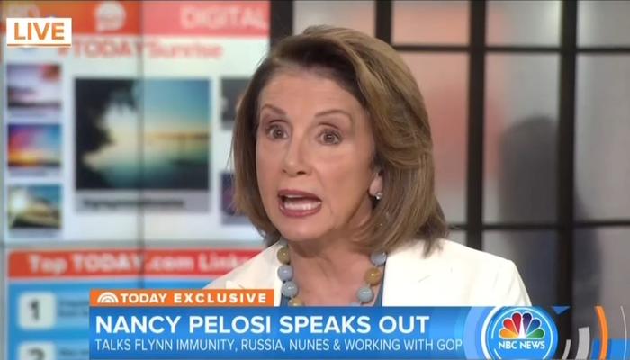 NBC Allows Nancy Pelosi to Spin Conspiracy Theories About Trump ...