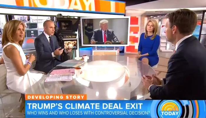 Today Show Panel Horrified at Trump ‘Blowing Up’ Climate Deal | Newsbusters