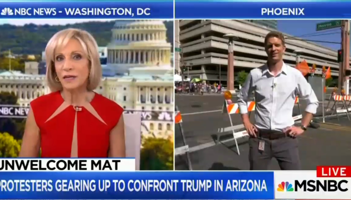 MSNBC Warns: Trump Rally Raising ‘Concerns About People’s Safety ...