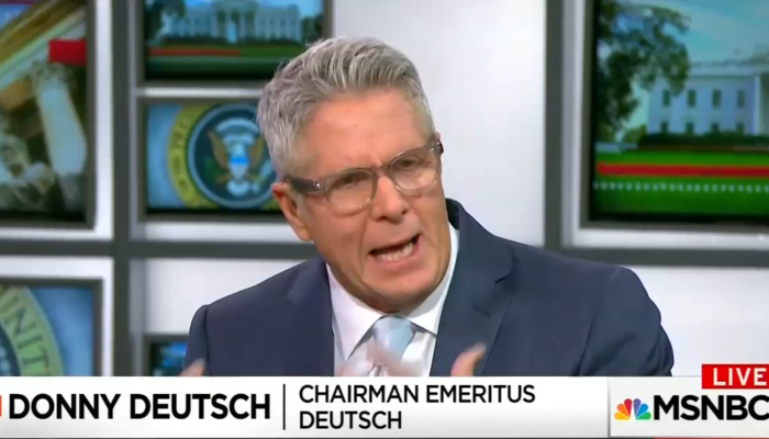 Donny Deutsch Takes to MSNBC to Diagnose Trump as a ‘Sociopath ...