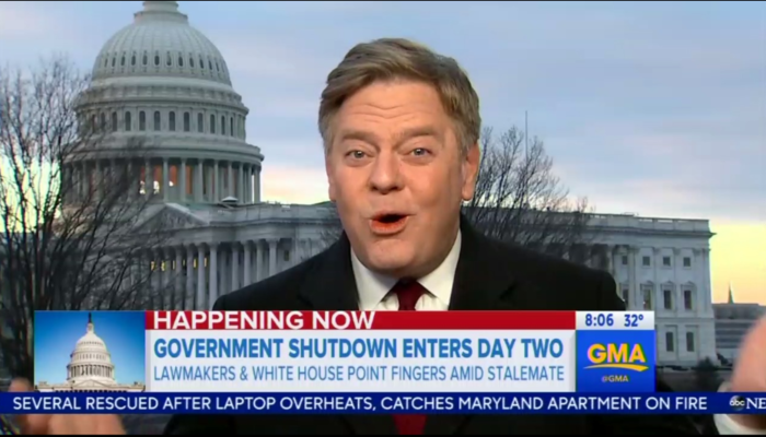 Shutdown Day 2: ABC Trashes Trump/GOP, Blamed by a ‘Wide Wide Margin ...
