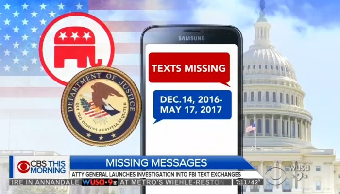 CBS & NBC Quick to Dismiss Missing FBI Texts, ABC Still Ignores ...