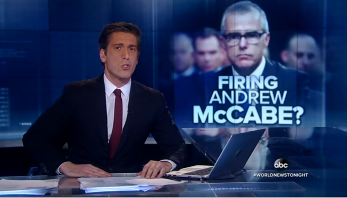 NBC Ignores Report McCabe Misled Investigators, ABC Frets for His ...