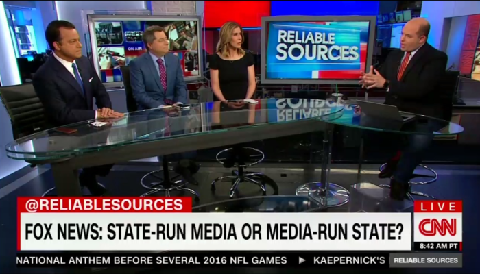 CNN Media Panel Fears Fox News Is Controlling the Government | Newsbusters