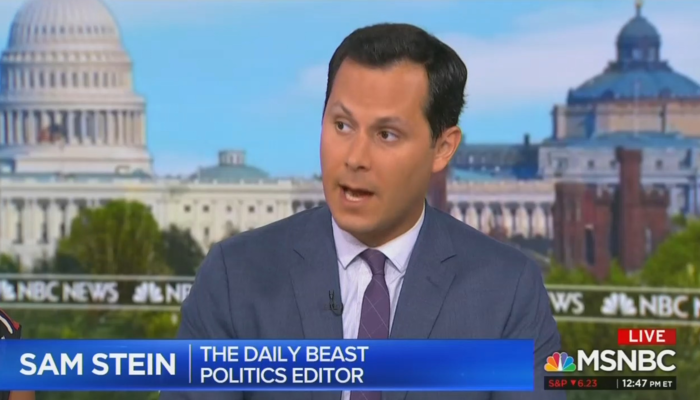 Daily Beast’s Stein Demands Press Corps Conspire to ‘Punish’ White ...