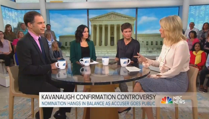 Only NBC Notes Kavanaugh Accuser and Lawyer Are Dem Activists | Newsbusters