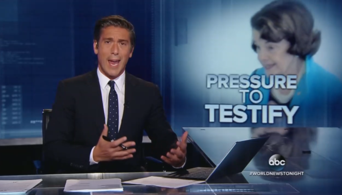 Nets Give Megaphone to Dem Calls for FBI Probe into Kavanaugh | Newsbusters