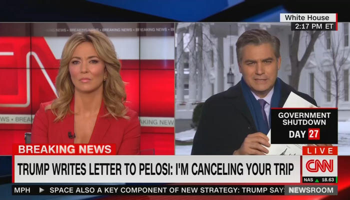 PANIC! CNN Goes DEFCON-1 Over ‘Childish,’ ‘Cranky’ Trump Canceling ...